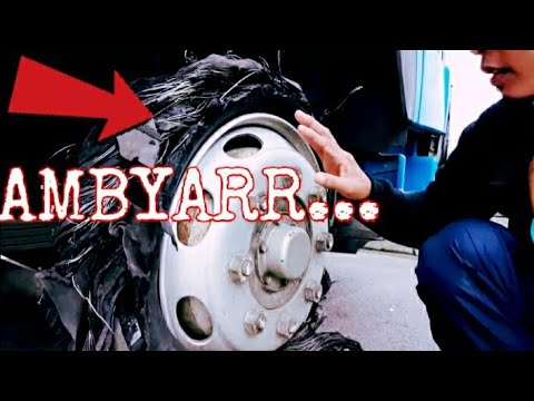PARAH ||BAN TRUK TRAILER MBLEDOS LUDES MUATANYA NGGA GESER SAMA SEKALI
