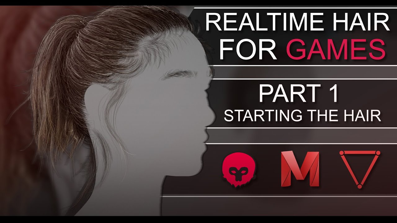Real Time Hair For Games - Part 1 - YouTube