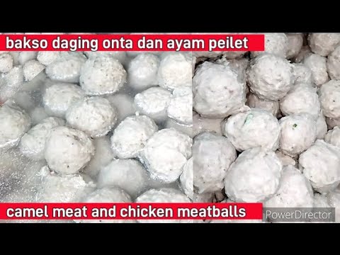 RESEP BIKIN BAKSO DAGING ONTA AYAM PILET PALING KENYAL DAN GURIH - YouTube