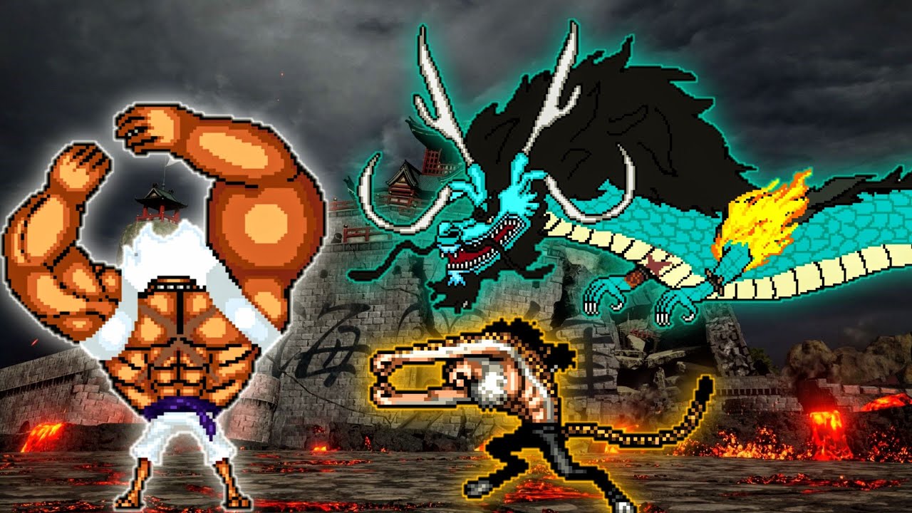 Wano Luffy V2(All Form) OP VS Kaido V3 OP & Lucci OP in Jump Force ...