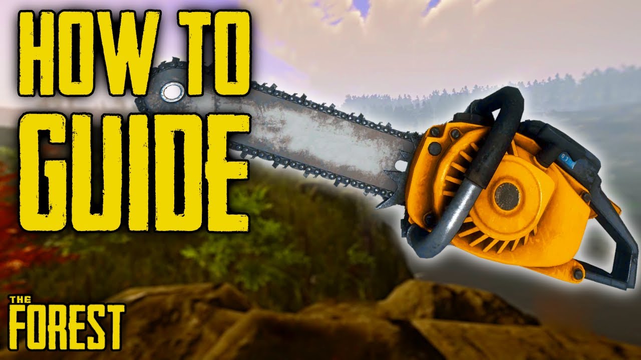 How to find CHAINSAW Location - The Forest Guide - YouTube