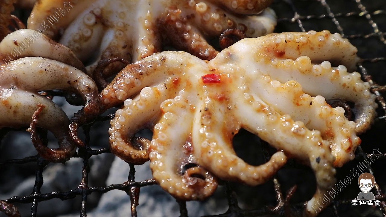 The octopus is delicious and delicious. - YouTube