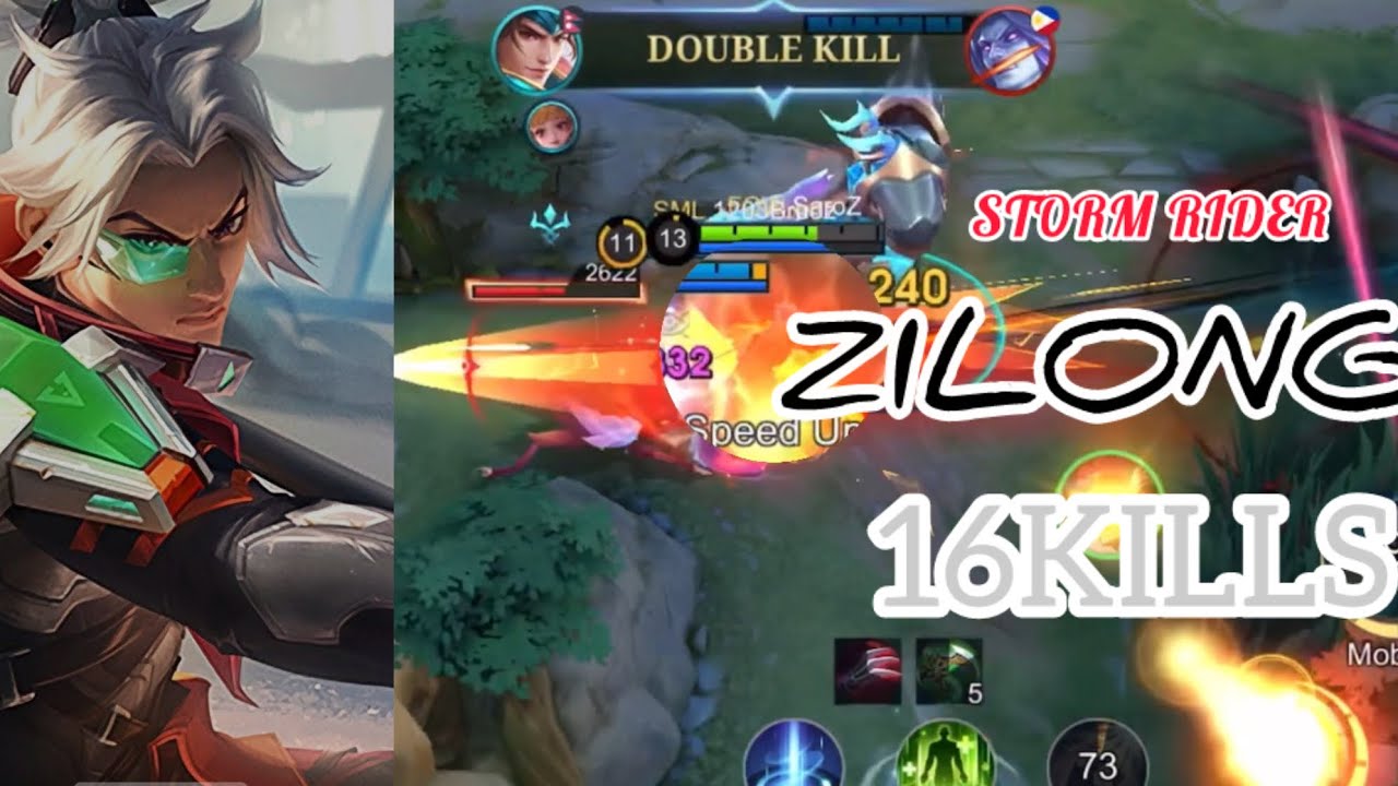 ZILONG 515 SKIN GAMEPLAY.HOW TO USE ZILONG LIKE A PRO:-MLBB - YouTube