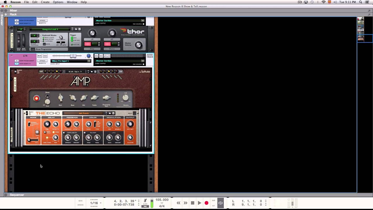 Reason 8 Show & Tell - Reason Expert - YouTube