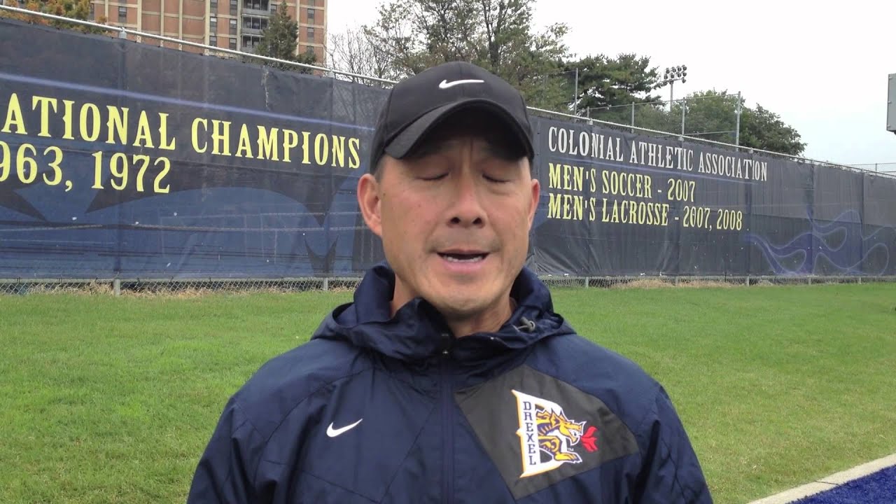 Coach Ray Goon following Hofstra win. - YouTube