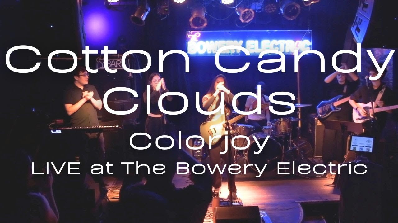 Cotton Candy Clouds - LIVE at The Bowery Electric - YouTube