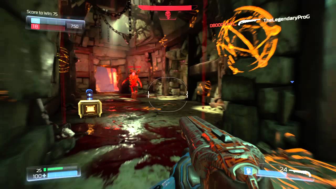 First time playing the DOOM beta! - YouTube