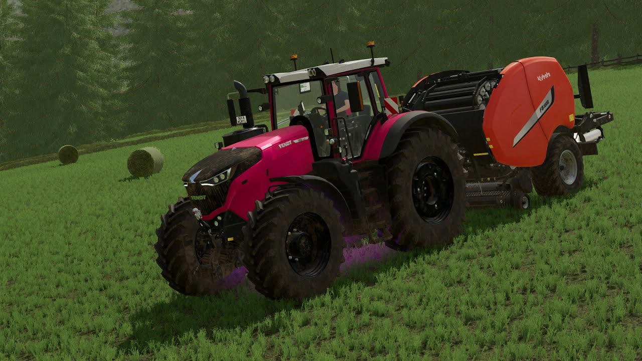 #fs22 Am incarcat balotii de fan si iarba , OSSIACHER TAL #8 - YouTube