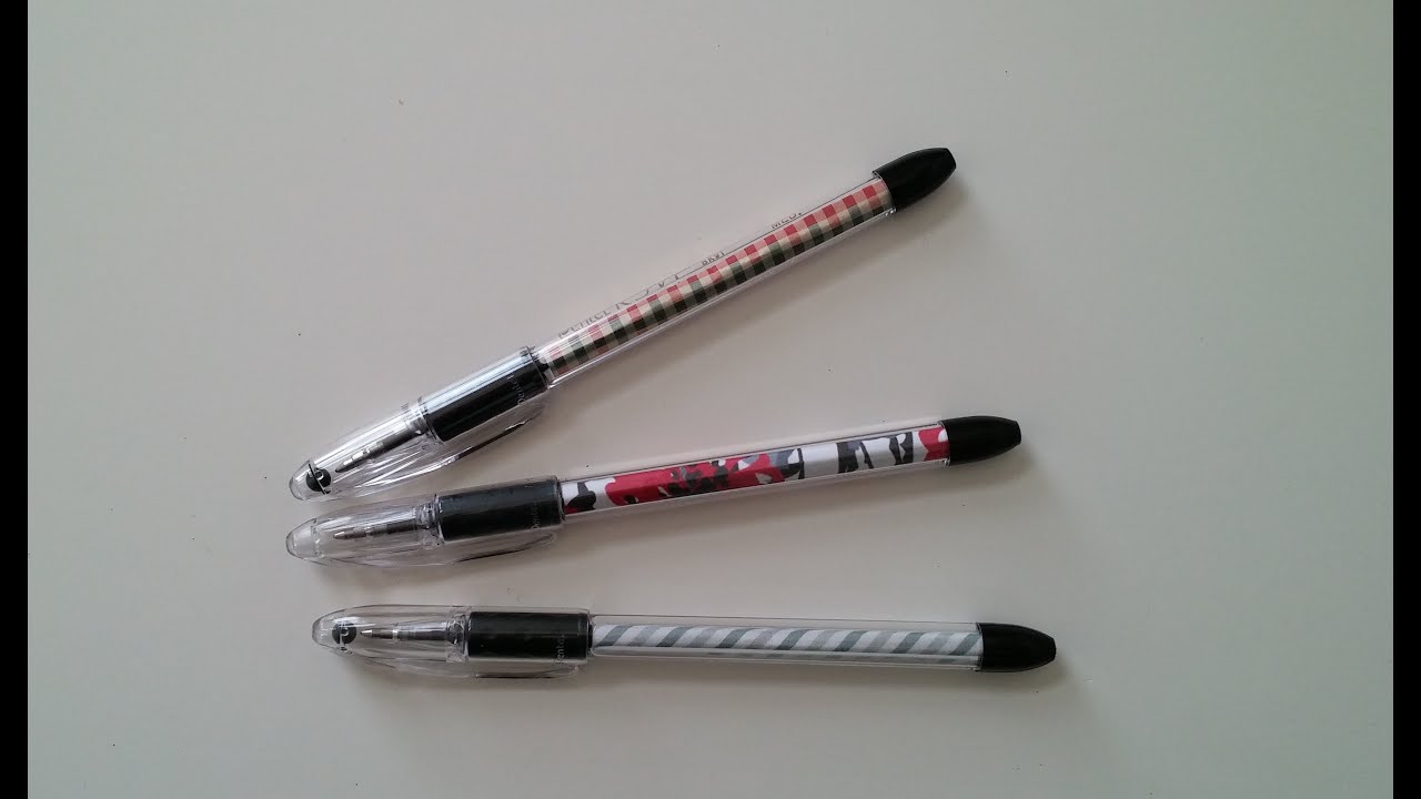 Personalized Pen Tutorial -- Great for gifts! - YouTube