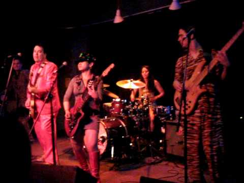 Igor & Red Elvises with new drummer Tina Ferrell - YouTube