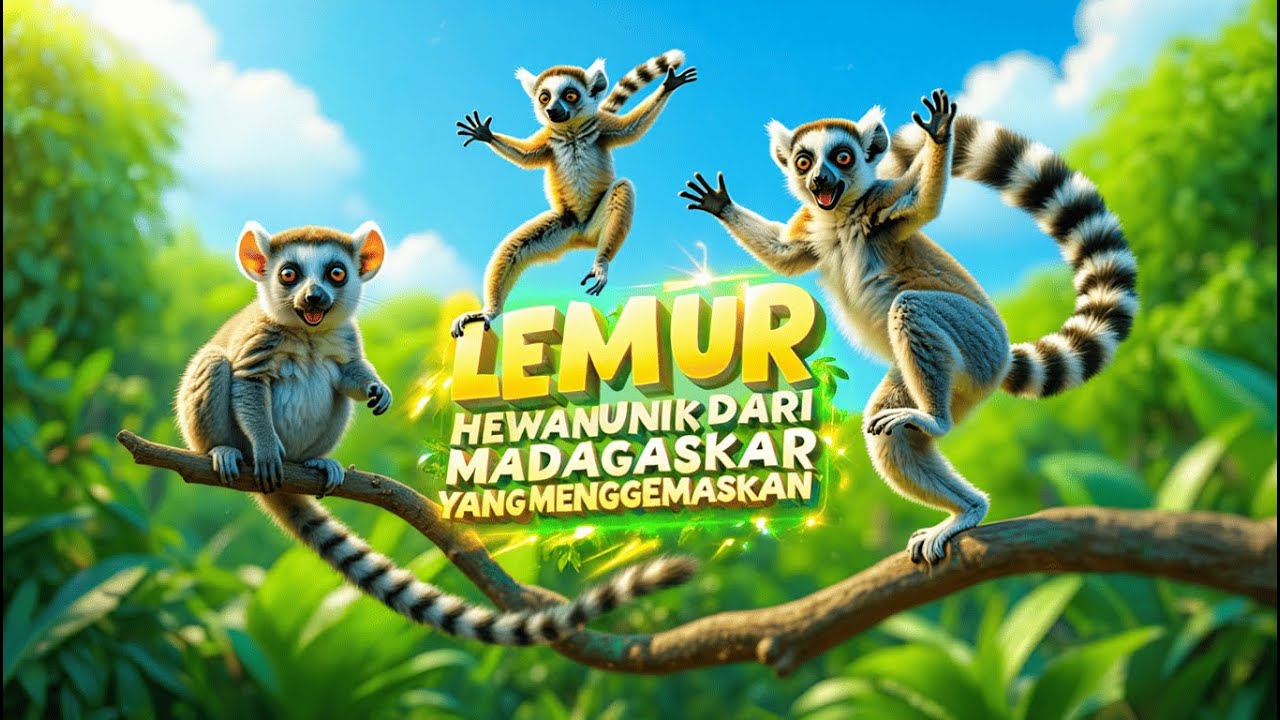 Lemur : Hewan Unik dari Madagaskar yang Menggemaskan - YouTube