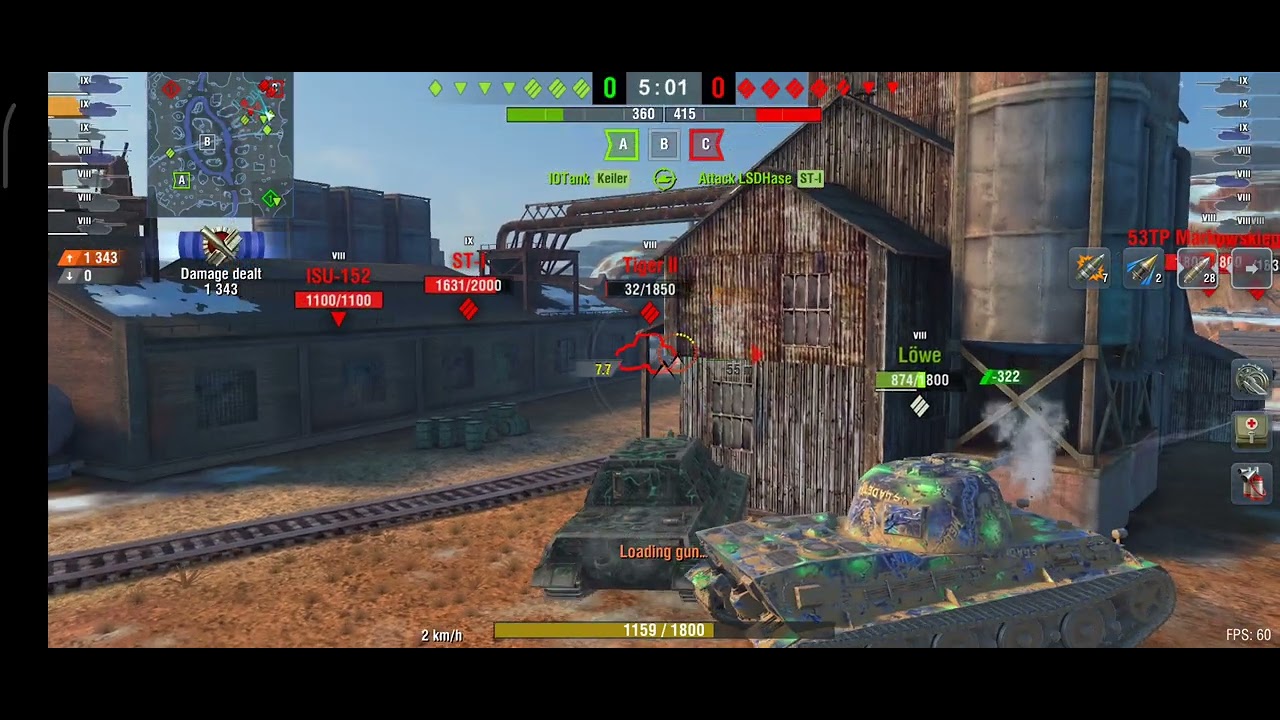 Jagdtiger 1st Class - WoT Blitz. Pretty Average Game, Nothing Special ...