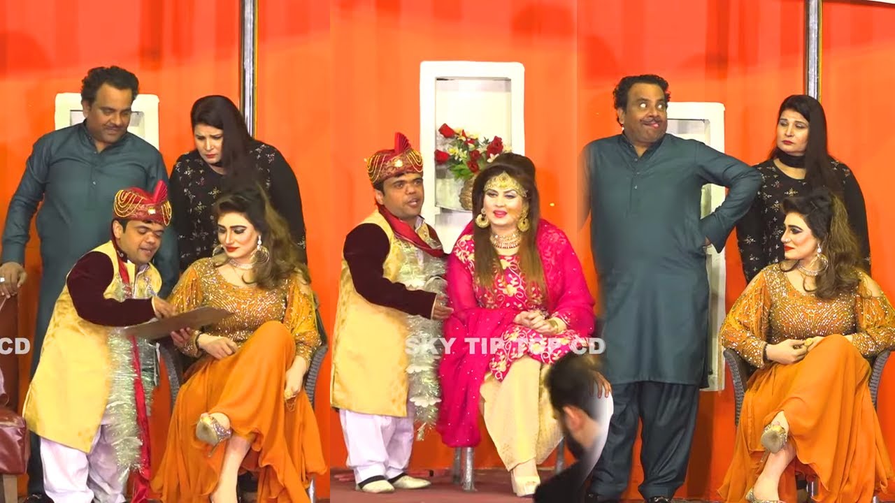 Vicky Kodu with Saira Mehar | Gulfaam | Asif Iqbal | New Punjabi Stage ...