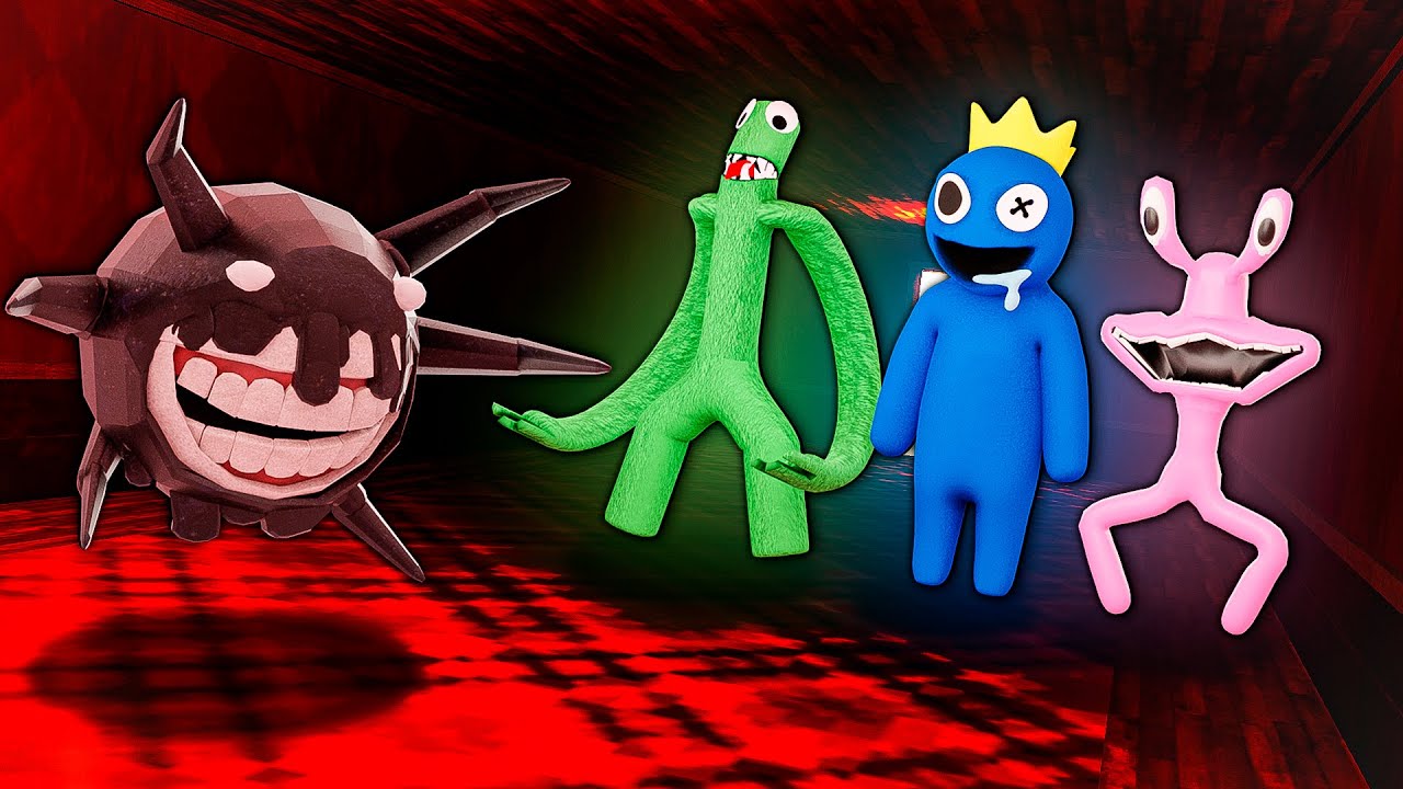 SCREECH ROBLOX DOORS VS RAINBOW FRIENDS In Garry's Mod! - YouTube