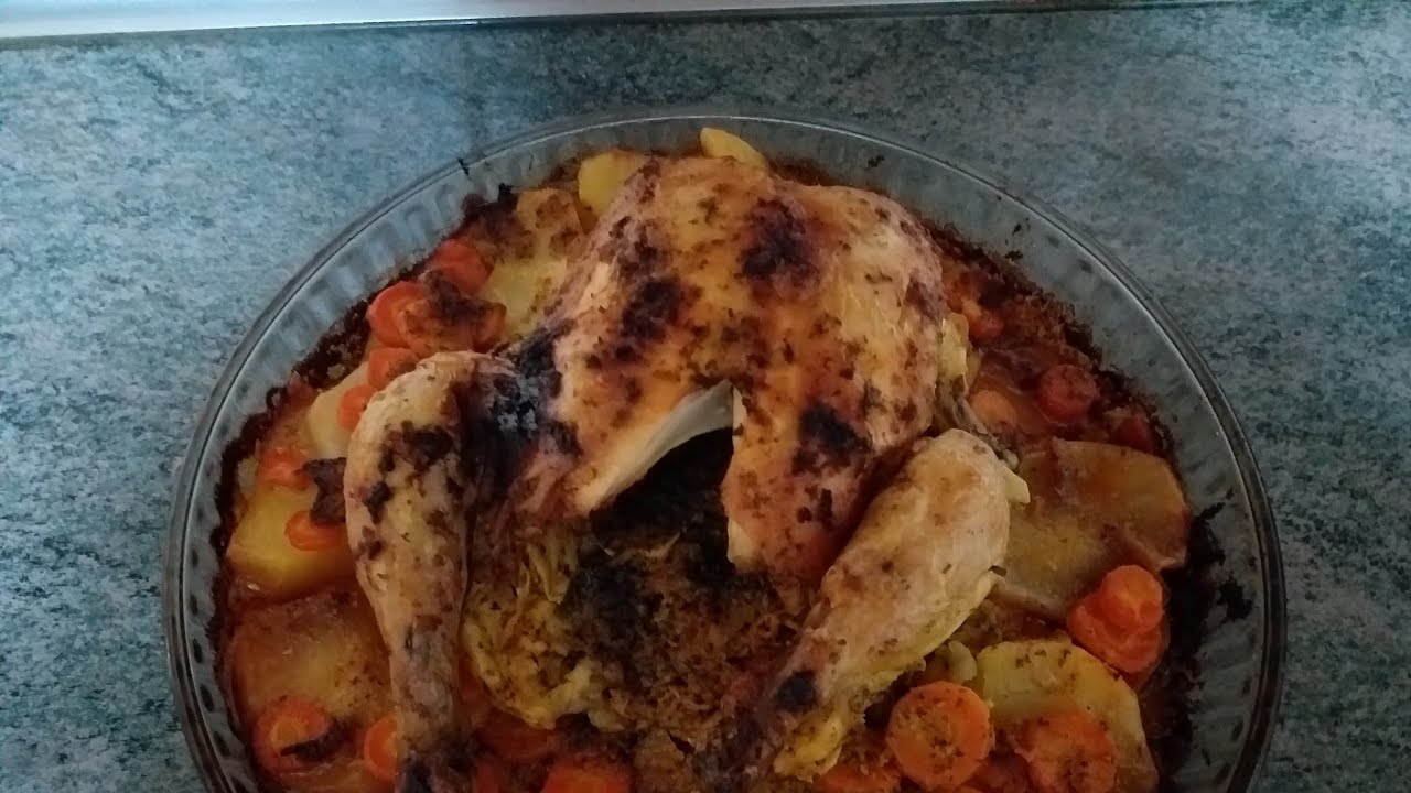 أسهل طريقة لصنع الدجاج التركي في الفرنforma más fácil de hacer pollo ...