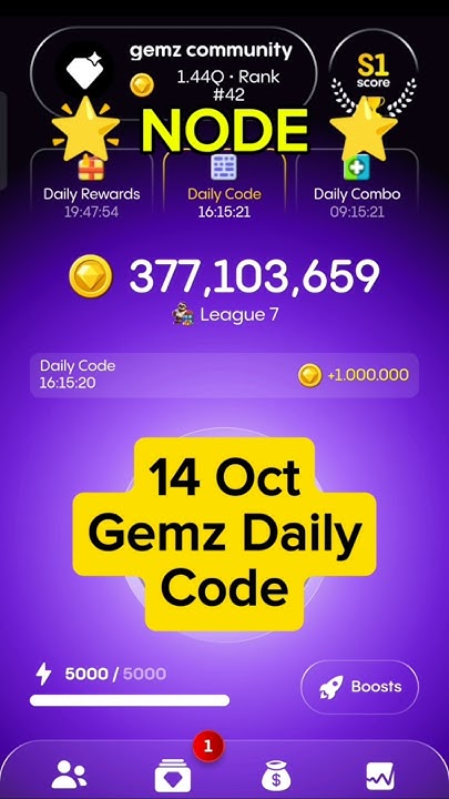 Gemz Daily Code 14 Oct | Gemz Daily Code Today| Gemz Daily Cipher word DELEGATE October 14, 2024 ...