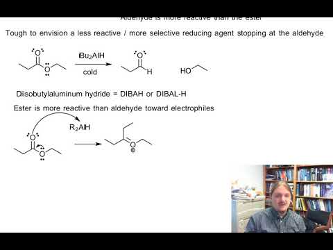 Reduction of esters - YouTube