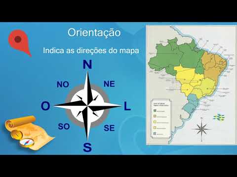 Elementos de um mapa - YouTube