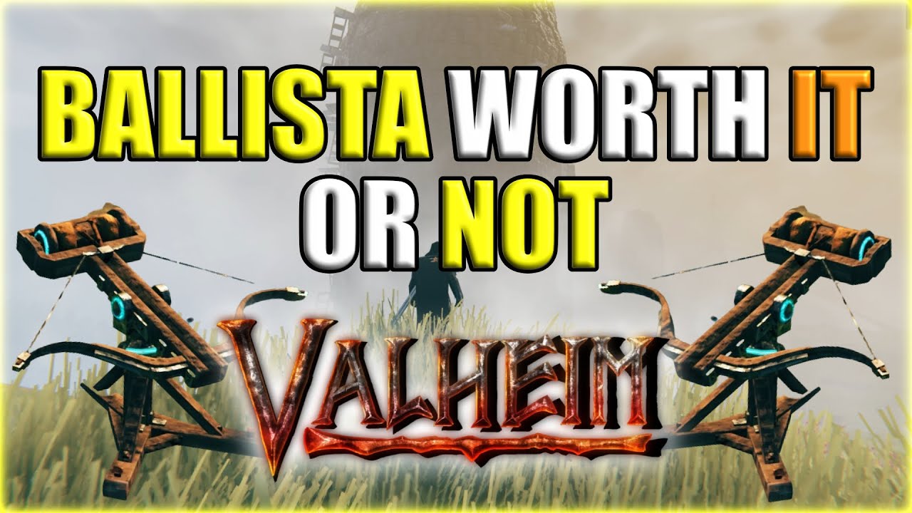 Worth It Or NOT??? Ballista In Valheim 2023 - YouTube
