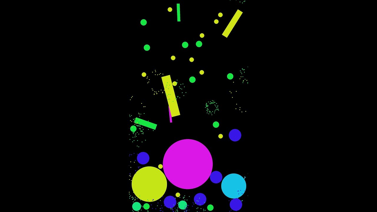 Colorful Merge Balls: Grow Bigger ASMR Game #Short - YouTube