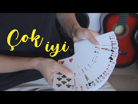 MUHTEŞEM KART KARIŞTIRMA TEKNİĞİ - Perfect Faro Shuffle nasıl yapılır ? (Batuhan Yılmaz)