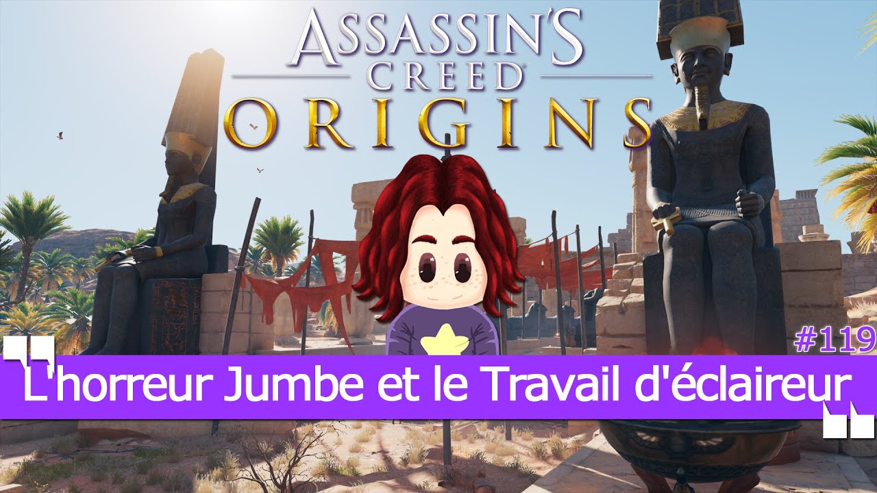 L'horreur Jumbe et le Travail d'éclaireur 🎮 Assassin's Creed Origins ...
