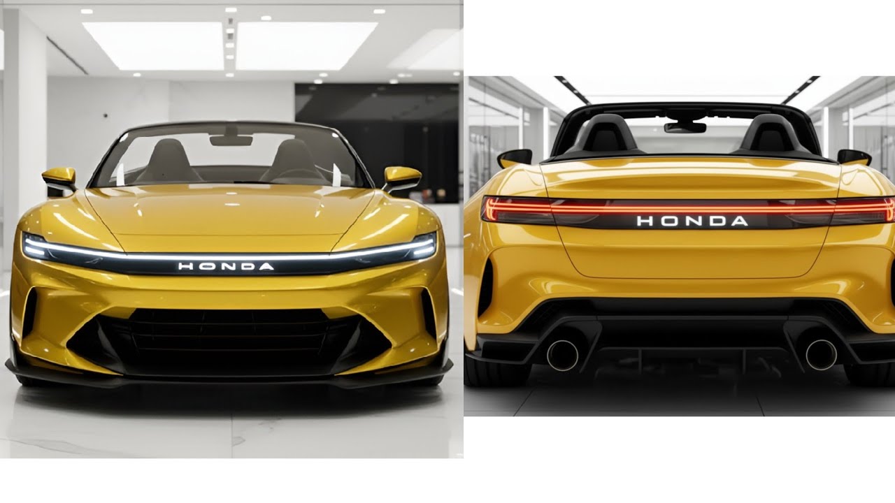 Honda’s Most Iconic Roadster is Back! Meet the All-New 2026 S2000 🚀 ...