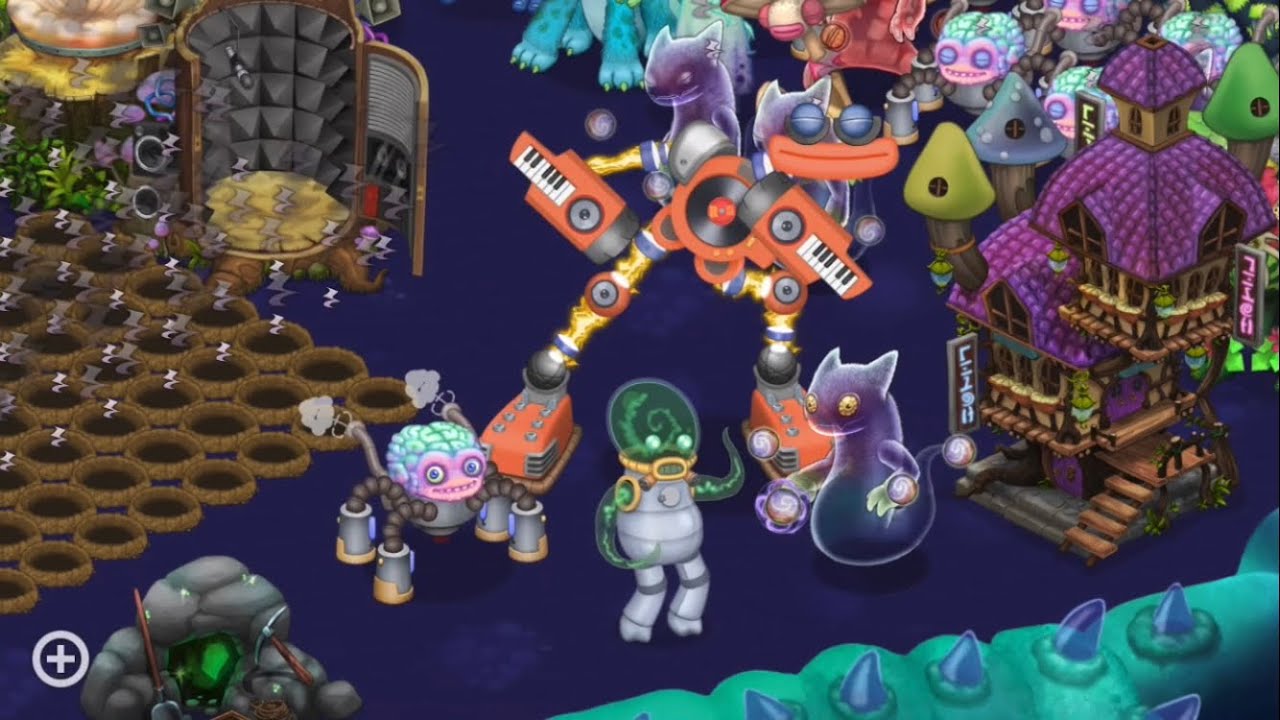 Rare Wubbox,Nebulob,Ghazt,Reebro quartet【My Singing Monsters】 - YouTube