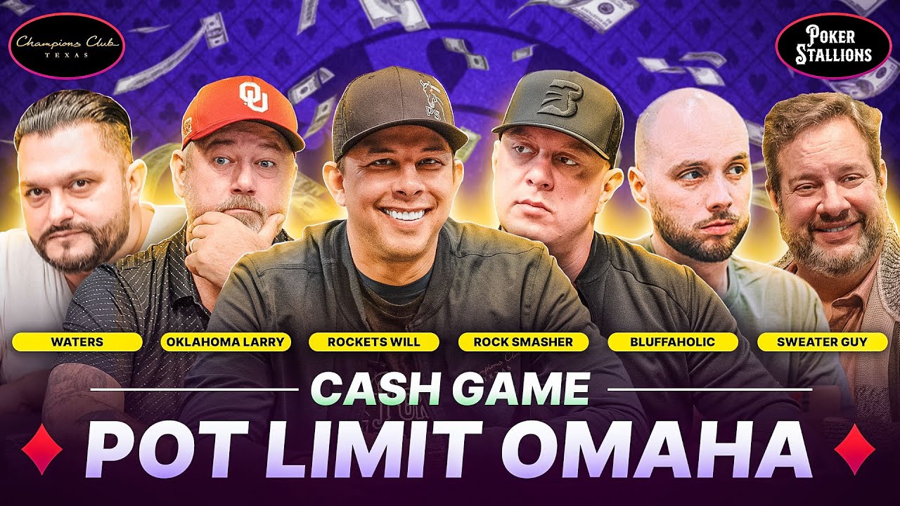 $5/5/10 PLO with the Stallions with Rockets Will, Rock Smasher ...