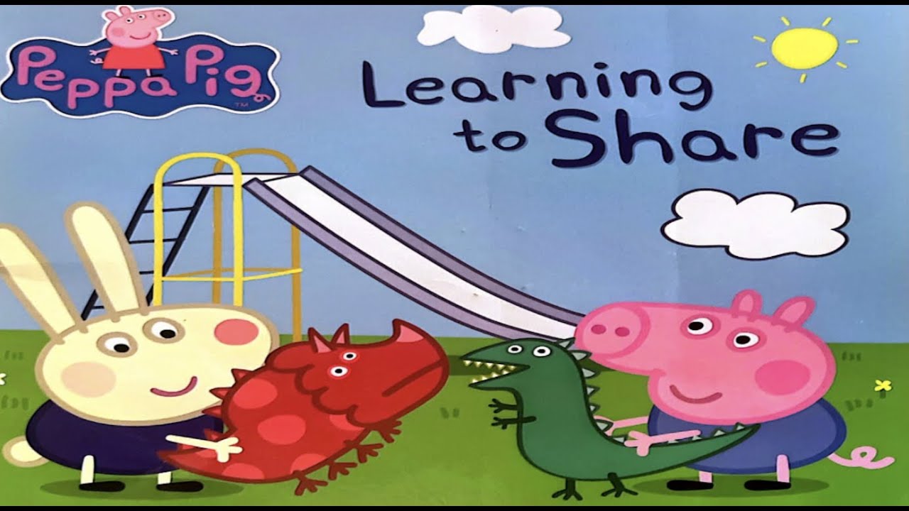 Peppa Pig - Learning to share. Learn how to share for kids 👦 from peppa ...