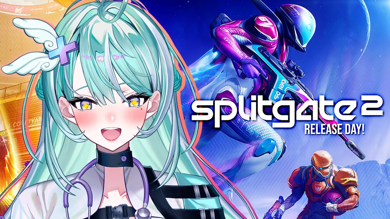 【Splitgate 2】 Happy Release Day! Let's check it out!!!【Bluebell.EVE | EVE.EXE】 - YouTube