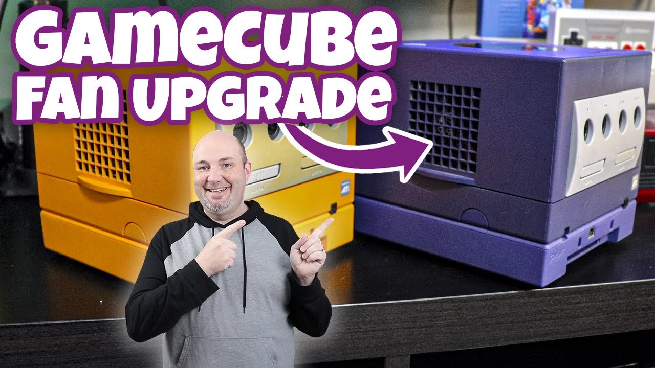 Make A Cooler Gamecube with Game-Tech.US Upgrade Fan Kit - YouTube
