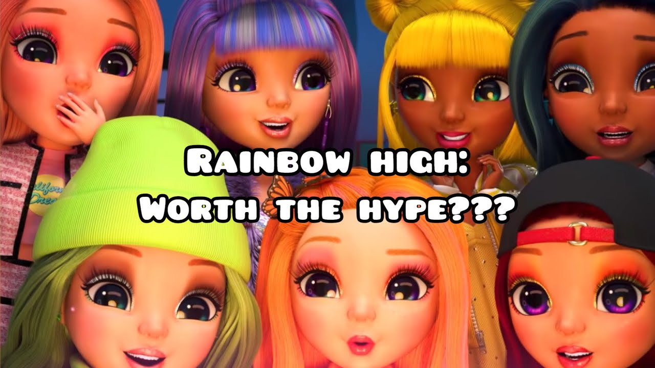 I watched Rainbow High for the first time ☆ webisode 1-8 recap - YouTube