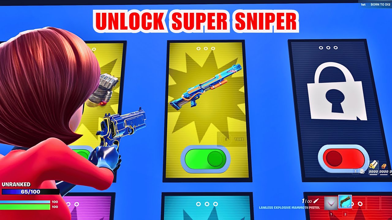 SUPER PIT FORTNITE (EASY SUPER SNIPER TUTORIAL) SUPER PIT HOW TO GET ...