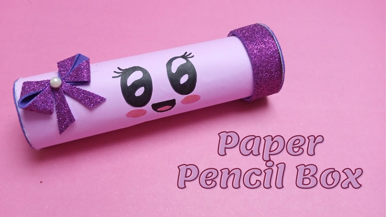 DIY Pencil Pouch Without Zipper | Handmade Pencil Case - YouTube