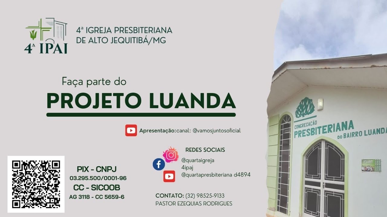 PROJETO LUANDA - Alto Jequitibá/MG - YouTube