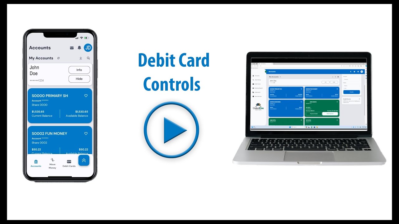 Digital Banking: Debit Card Controls - YouTube