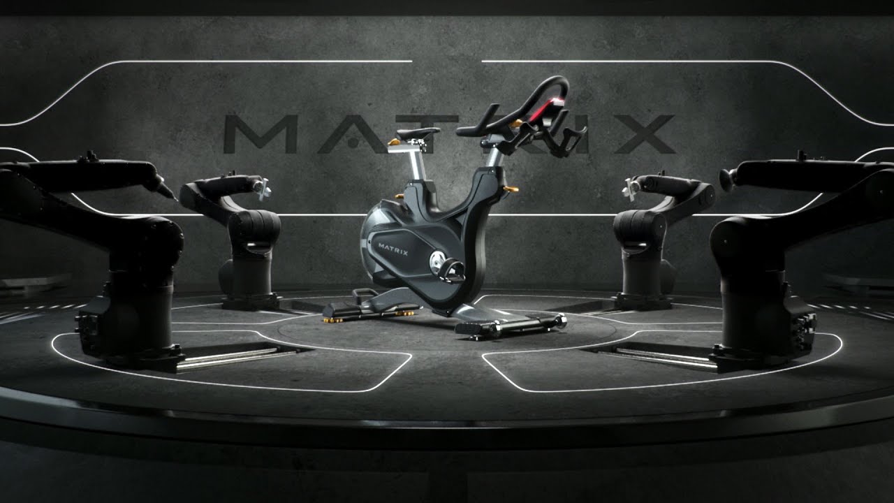 Bike Indoor CXP Matrix Fitness - YouTube
