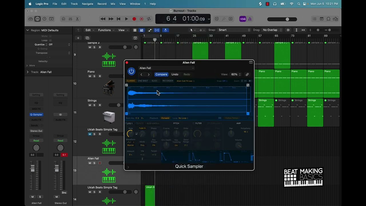Arranging A Hard Rap Beat In Logic Pro X (Silent Cook Up) - YouTube