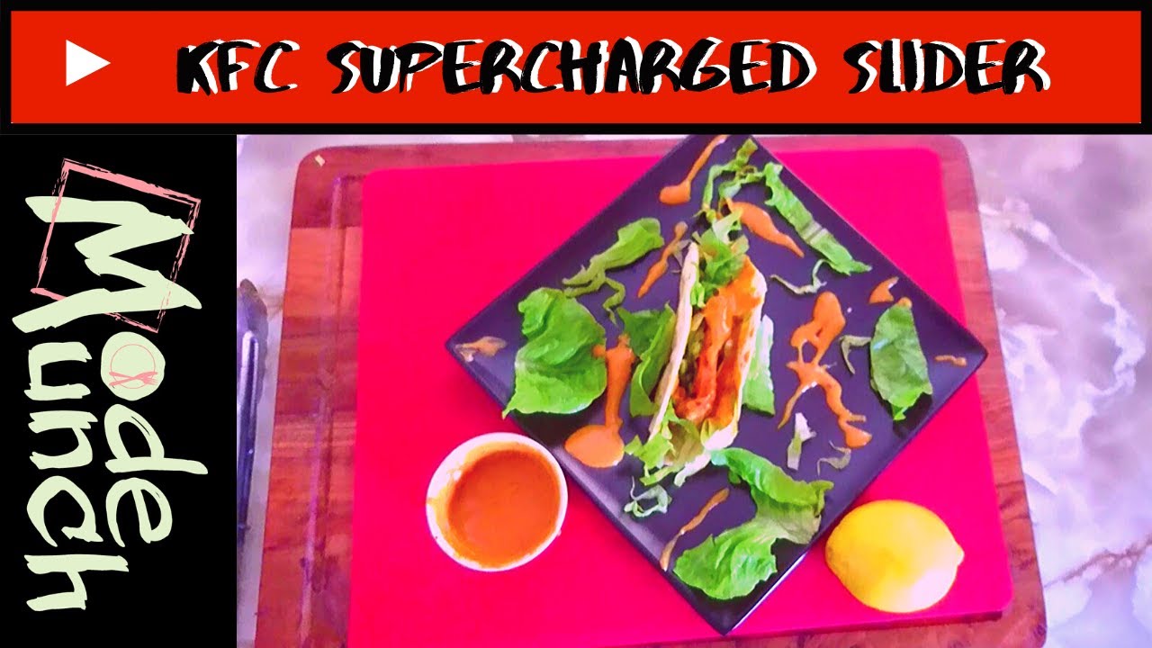 KFC SUPERCHARGED SLIDER - YouTube