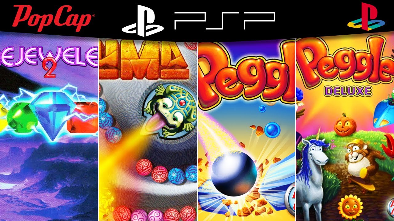 All PopCap Games for PSP (PPSSPP Emulator) - YouTube