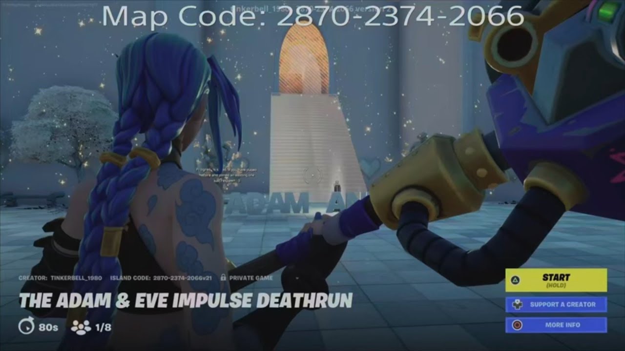 Tinkerbell_1980's The Adam & Eve Impulse Deathrun (2870-2374-2066) - No ...