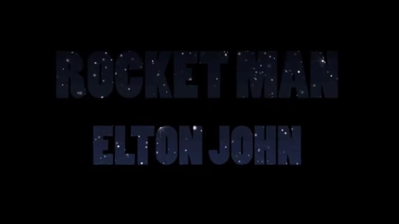 Elton John - Rocket Man Animated Music Video - YouTube