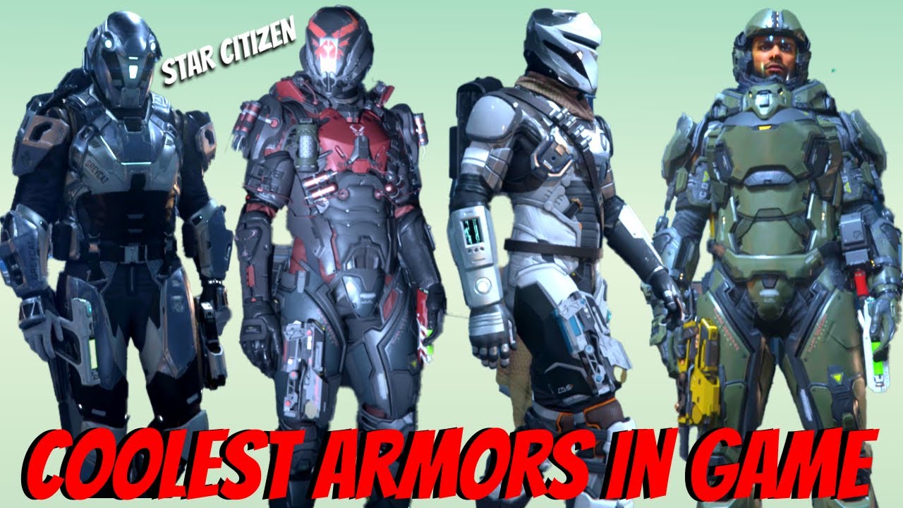 Ultimate Armor Setup in Star Citizen - Mixing the Best & Coolest Armors! - YouTube