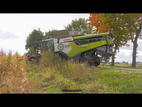 3,44m Mais Körnermais dreschen mit Mähdrescher Mais für Lebensmittel & Tierfutter Produktion Ernte