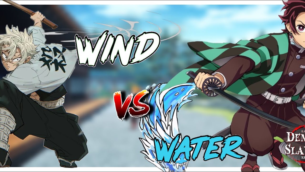 WIND USER VS WATER USER [1v1] {demon slayer rpg2 } - YouTube