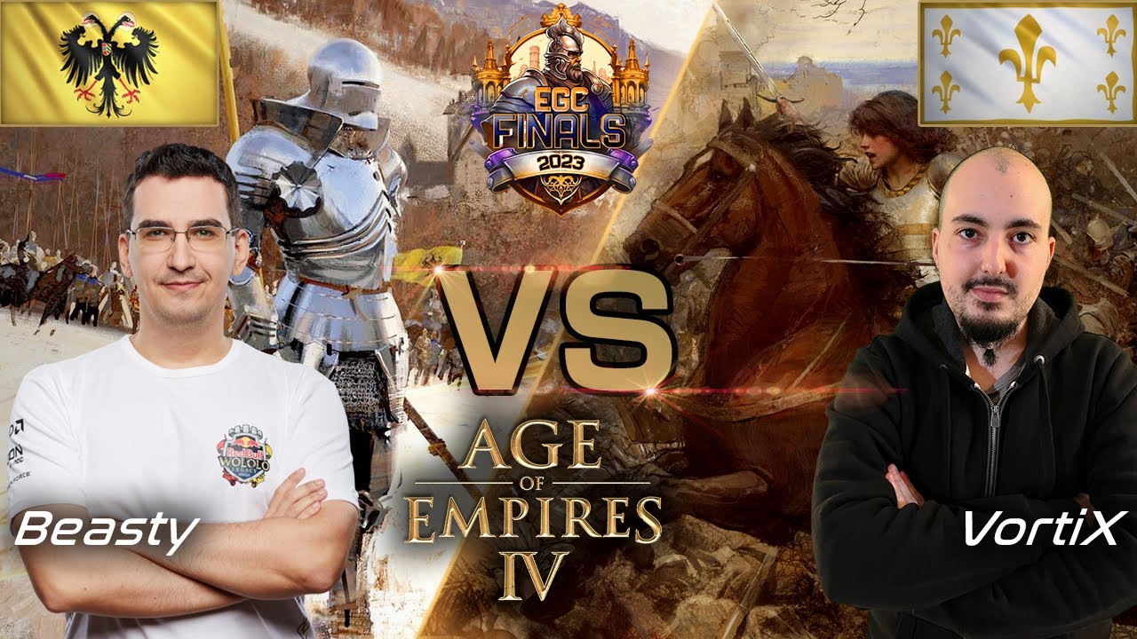 $25000 Age of Empires IV - EGC Finals 2023 Beasty vs VortiX Match 5 ...