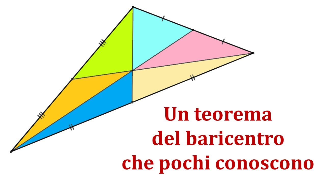 Un teorema del baricentro importante ma poco conosciuto - YouTube