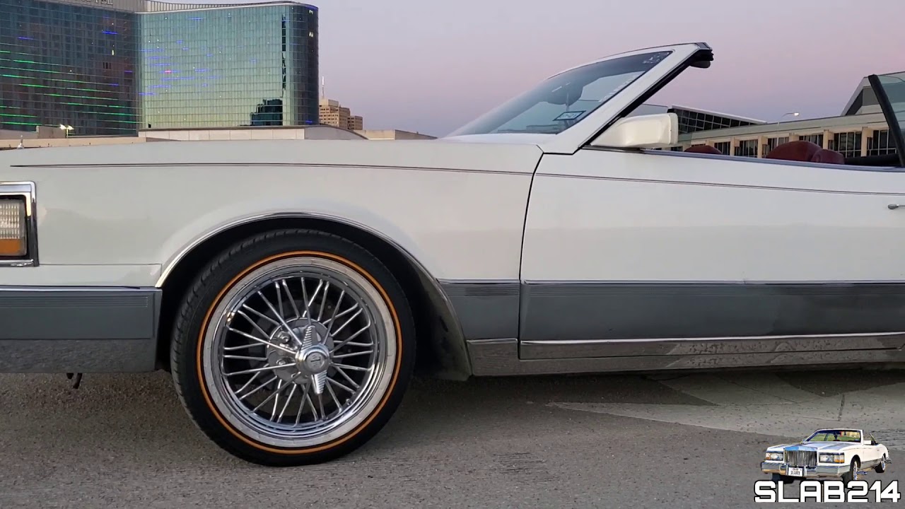 1983 Buick Riviera Convertible with 90d Clip Dallas Slab - YouTube