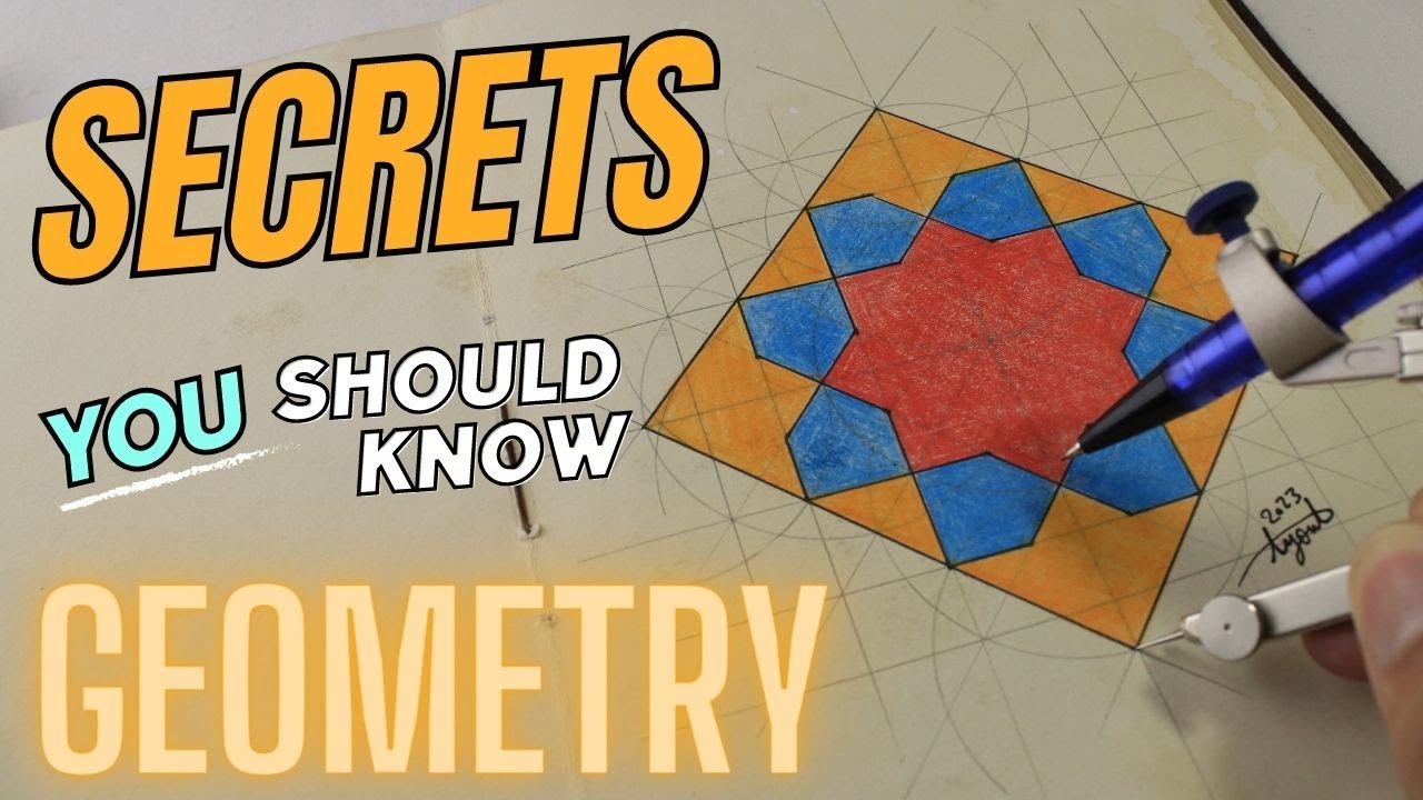 Easy Geometric Pattern | Step by Step - YouTube